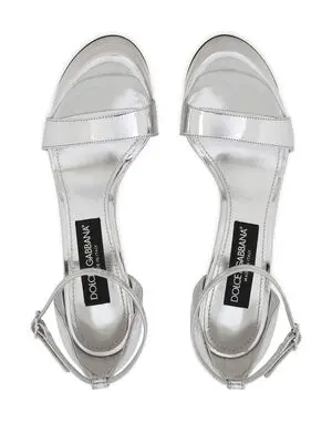 Dolce & Gabbana Mirror-effect Platform Sandals