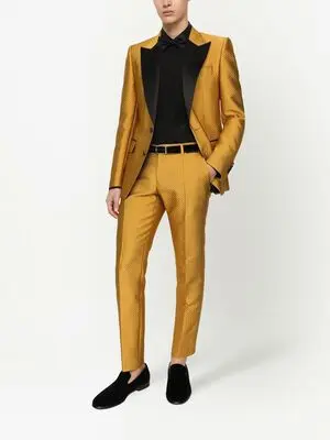 Dolce & Gabbana Silk Long-sleeve Shirt - Black