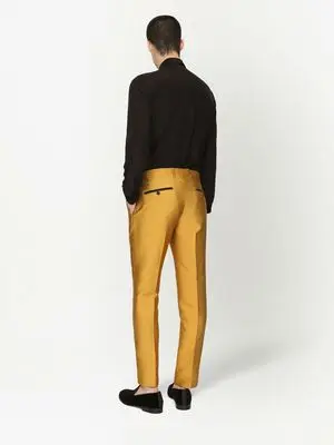 Dolce & Gabbana Silk Long-sleeve Shirt - Black
