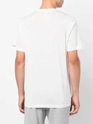 Kiton Embroidered Logo T-shirt - White