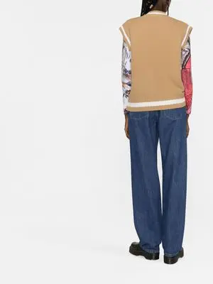 Ksubi Contrasting-trim Detail Vest