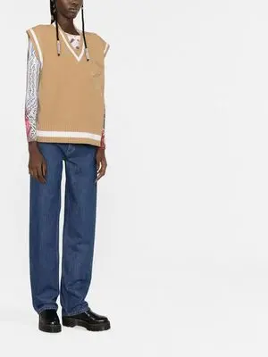 Ksubi Contrasting-trim Detail Vest