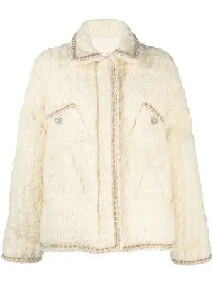 Khrisjoy Tweed Puffer Jacket