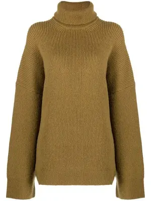 Attico Grace High-neck Jumper