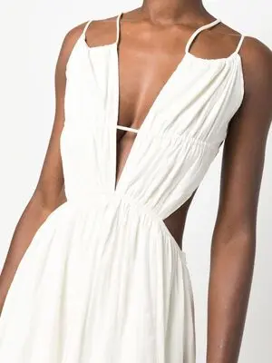 Cult Gaia Open-back Midi Dress