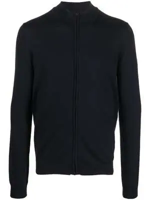 Hugo Ribbed-knit Zip-up Sweater