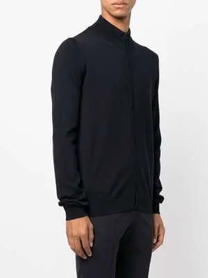 Hugo Ribbed-knit Zip-up Sweater