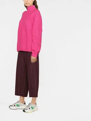 Stella McCartney Striped Cropped Trousers