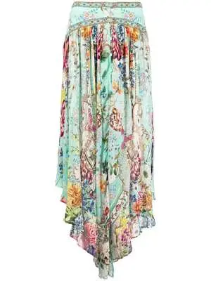 Camilla Honey Honey Graphic-print Skirt