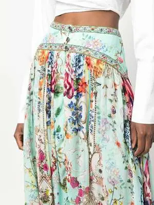 Camilla Honey Honey Graphic-print Skirt