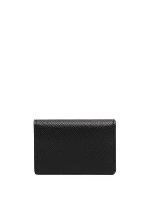 Smythson Folded Leather Wallet - Black