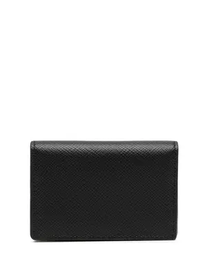Smythson Leather Foldover Wallet