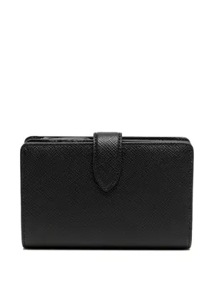 Smythson Bi-fold Leather Purse