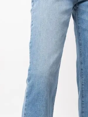 SLVRLAKE Cropped Straight-leg Jeans