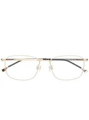 BOSS Rectangle-frame Glasses - Gold
