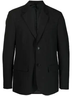 AGNÈS B. Single-breasted Wool Blazer