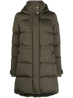 Woolrich Fully-padded Hooded Coat - Green