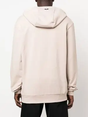 Philipp Plein Skull-print Hoodie - Neutrals