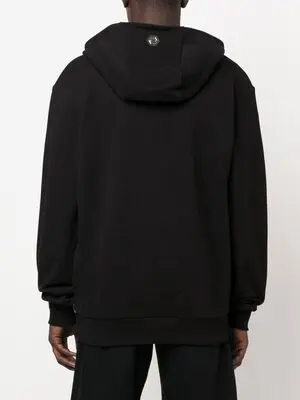 Philipp Plein Skull-print Hoodie - Black