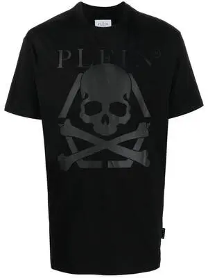 Philipp Plein Skull Print Logo T-shirt