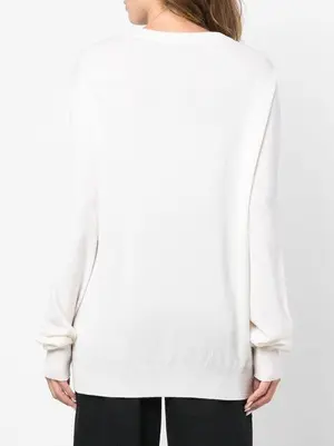 Philipp Plein Studded Skull Pullover - Neutrals