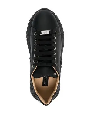 Philipp Plein Runner Low-top Sneakers - Black