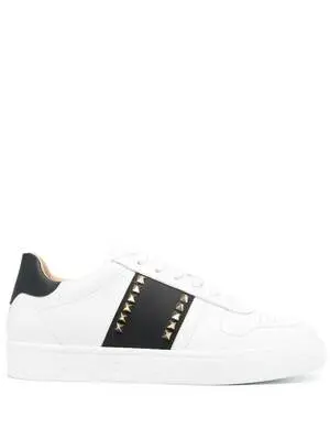 Philipp Plein Stud-embellished Low-top Sneakers - White