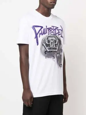 Philipp Plein Skull-print Short-sleeve T-shirt - White