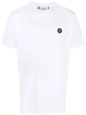 Philipp Plein Logo-patch Cotton T-shirt