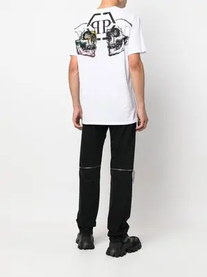 Philipp Plein Logo-patch Cotton T-shirt