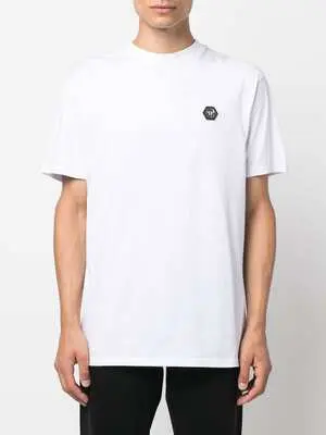 Philipp Plein Logo-patch Cotton T-shirt