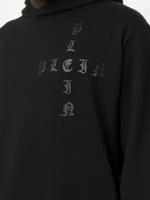 Philipp Plein Gothic Plein Long-sleeve Hoodie
