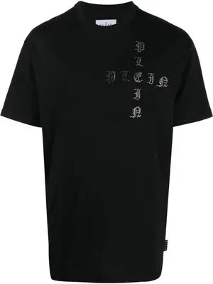 Philipp Plein Gothic Plein Short-sleeve T-shirtrr - Black
