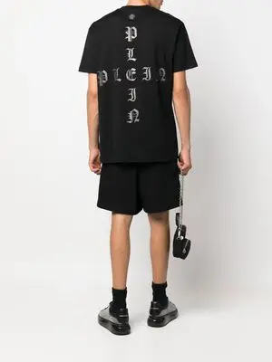 Philipp Plein Gothic Plein Short-sleeve T-shirtrr - Black