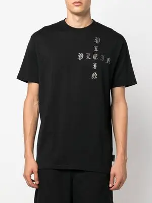 Philipp Plein Gothic Plein Short-sleeve T-shirtrr - Black