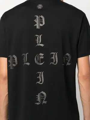 Philipp Plein Gothic Plein Short-sleeve T-shirtrr - Black