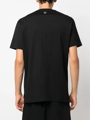 Philipp Plein Ss Skull Print T-shirt - Black
