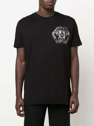 Philipp Plein Logo-print Short-sleeved T-shirt - Black