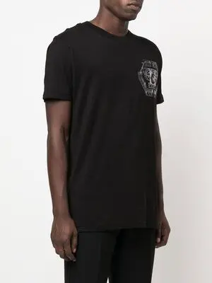 Philipp Plein Logo-print Short-sleeved T-shirt - Black