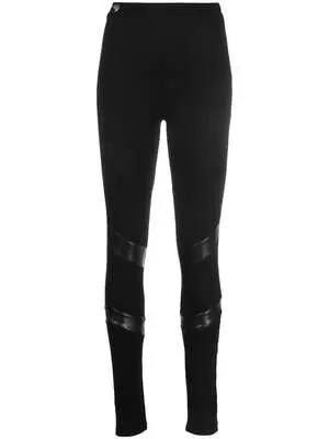 Philipp Plein High Rise Leggings