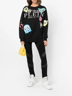 Philipp Plein Super High-waisted Denim-leggings
