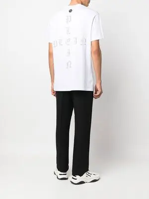 Philipp Plein Gothic Plein Short-sleeve T-shirt - White