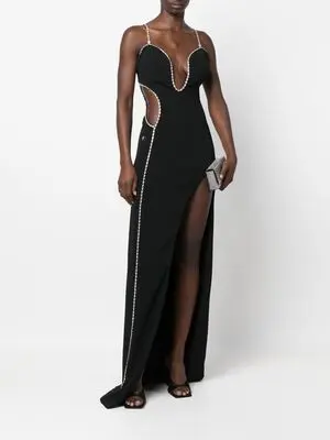 Philipp Plein Embellished Maxi Dress