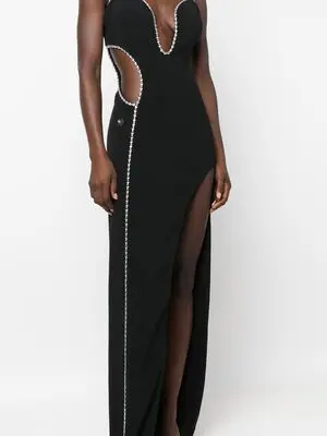 Philipp Plein Embellished Maxi Dress