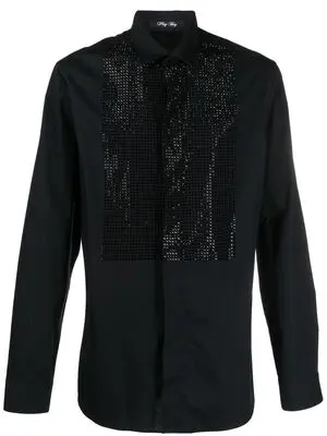 Philipp Plein Sartorial Stud-embellished Shirt