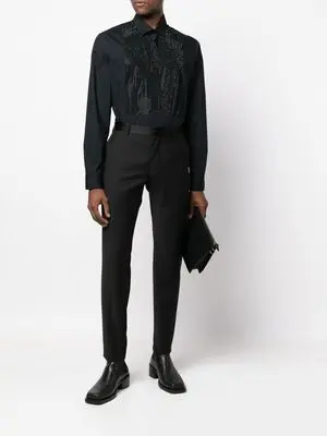 Philipp Plein Sartorial Stud-embellished Shirt