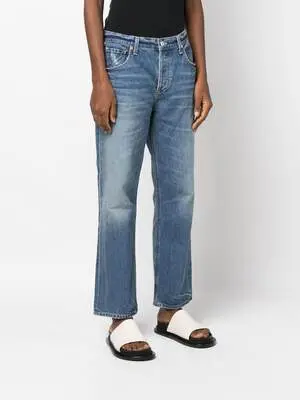 Citizens Of Humanity High-rise Straight-leg Jeans