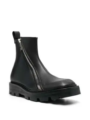 GMBH Double-zip Ankle Boots