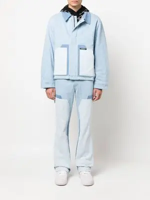 NAHMIAS Straight-leg Panelled Jeans