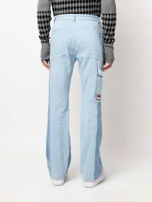 NAHMIAS Straight-leg Panelled Jeans
